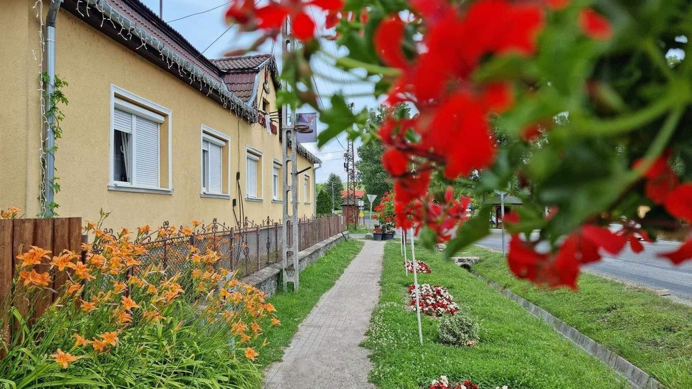 Virágossá vált Vizslás: ezernél is több virágtő díszíti a települést