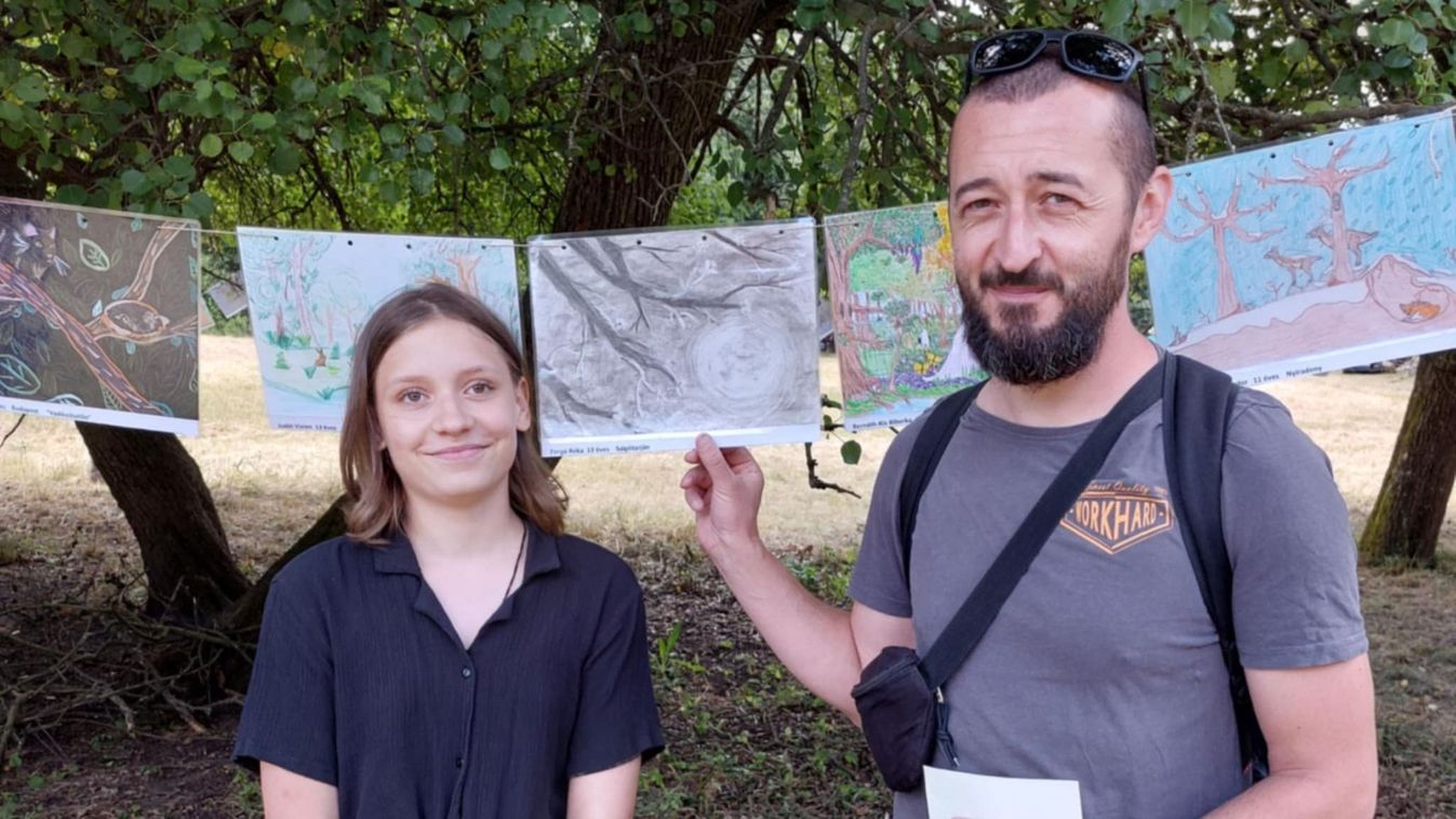 A muzsikáló nógrádi erdőben a rajzok is életre keltek