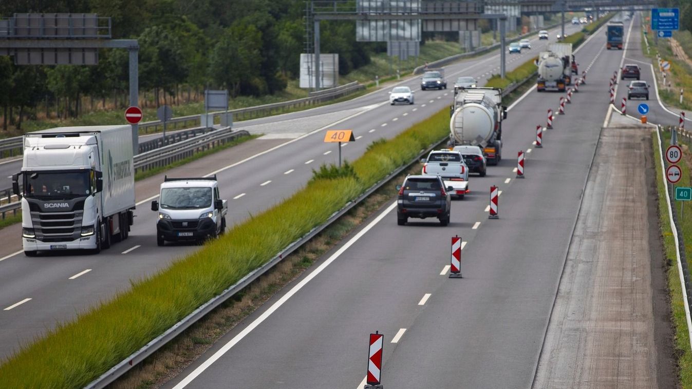Elesett az M3-as autópálya péntek délután